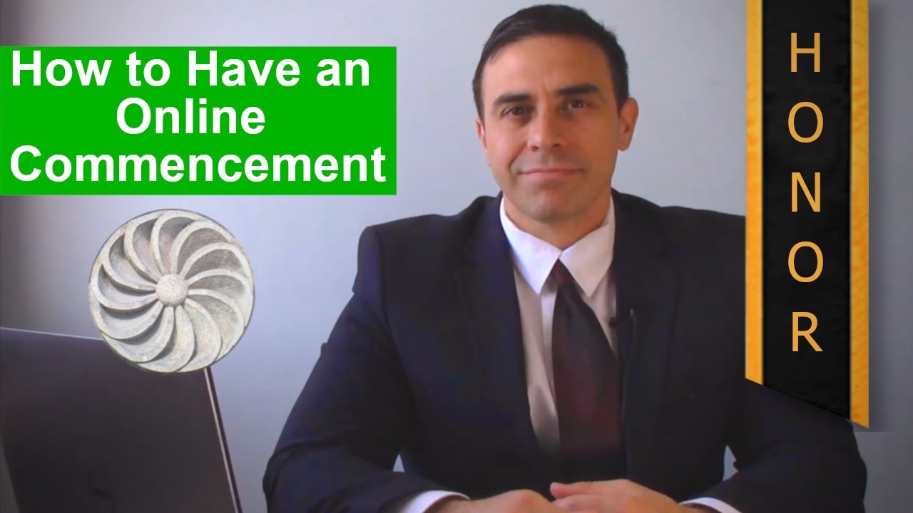 How to Have an Online Commencement [online live graduation]