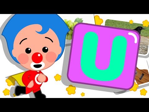 Letra U | Gira y Aprende Palabras con Plim Plim | Infantil 4K Ultra HD