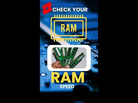 Check Your RAM Speed ???? #shorts #shortsvideo #youtubeshorts