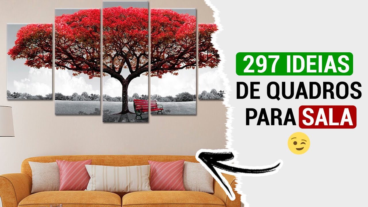 Quadros Para Sala - 297 Ideias Para Inspirar a Sua Decoração