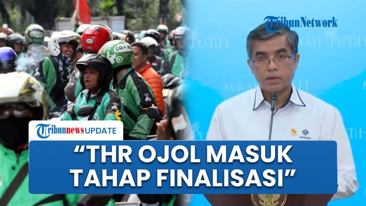 Penjelasan Menaker Yassierli soal Aturan THR Berupa Uang Tunai untuk Ojol: sedang Finalisasi ...