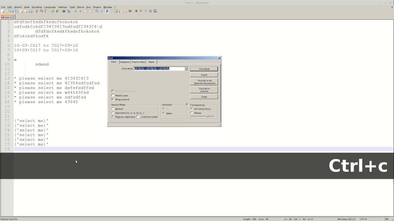 notepad tips and tricks