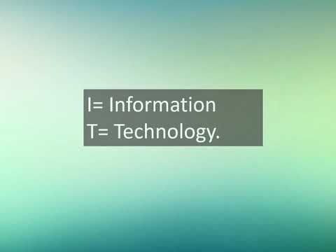 What Is The Full Form Of IT? Find Out The Full Form Of IT.