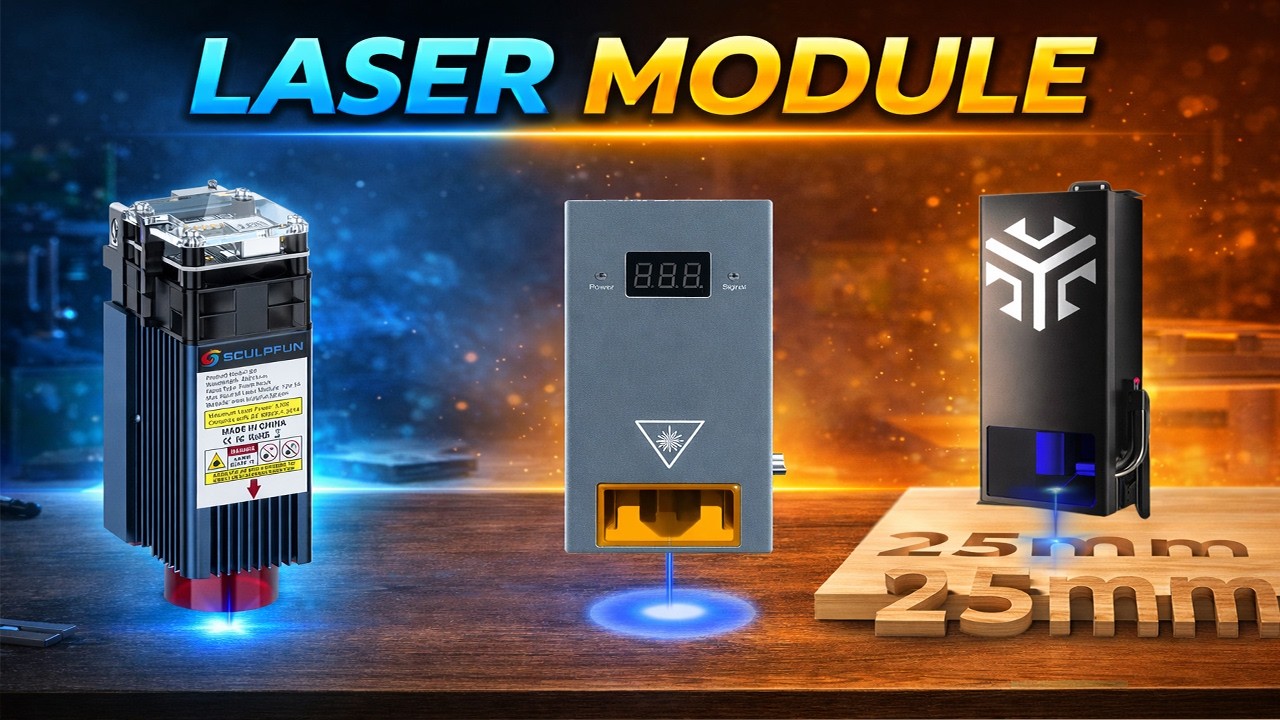 TOP 5 Best Laser Modules 2026 | High Power & Precision Engraving