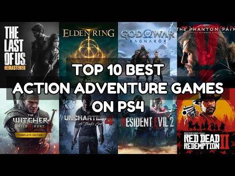 Top 10 Best Action Adventure Games On PS4 | 2023