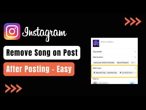 How To Remove Song From Instagram Post After Posting !
