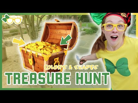 Kids' Treasure Hunt | Digging for Buried Treasure with Brecky Breck