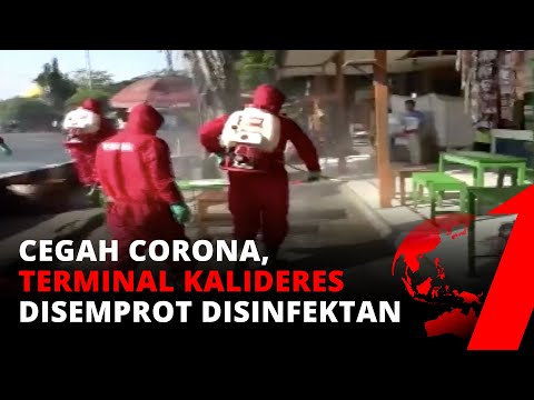 Menuju Normal Baru, Terminal Kalideres Disemprot Disinfektan | tvOne