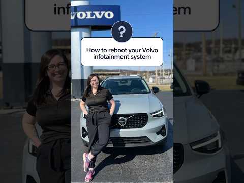 How to reboot your Volvo XC40 infotainment system
