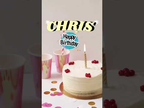 Happy Birthday CHRISππ