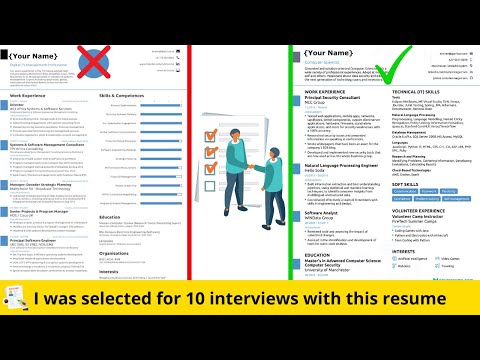 How To Write a Resume For a Job | Resume Template Free Download | Learn Resume Design Techniques