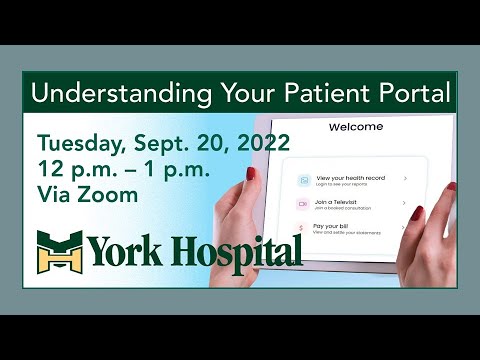 Understanding Your Patient Portal Webinar