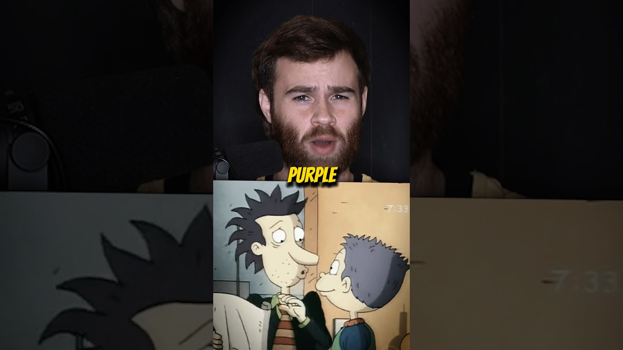Why Tommy Pickles has purple hair #rugrats #allgrownup #nickelodeon #nicktoons #fathersday