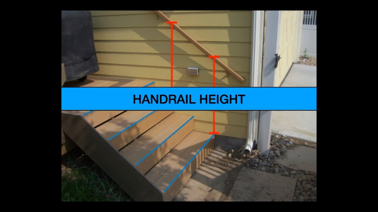 Handrail Height Building Codes