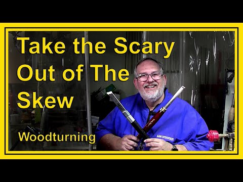 Understanding the Skew and how it works by Dean's Woodworking #woodturning