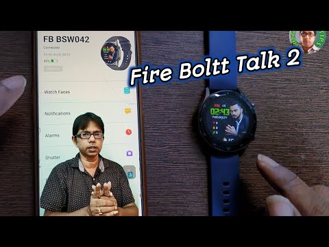 Fire Boltt Talk 2 | FB BSW 042 | How To Connect Smartwatch To Mobile | Best Smart Watches For Men |