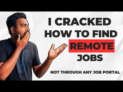 I Cracked "How To Find Remote Jobs" | Not through any Job Portal