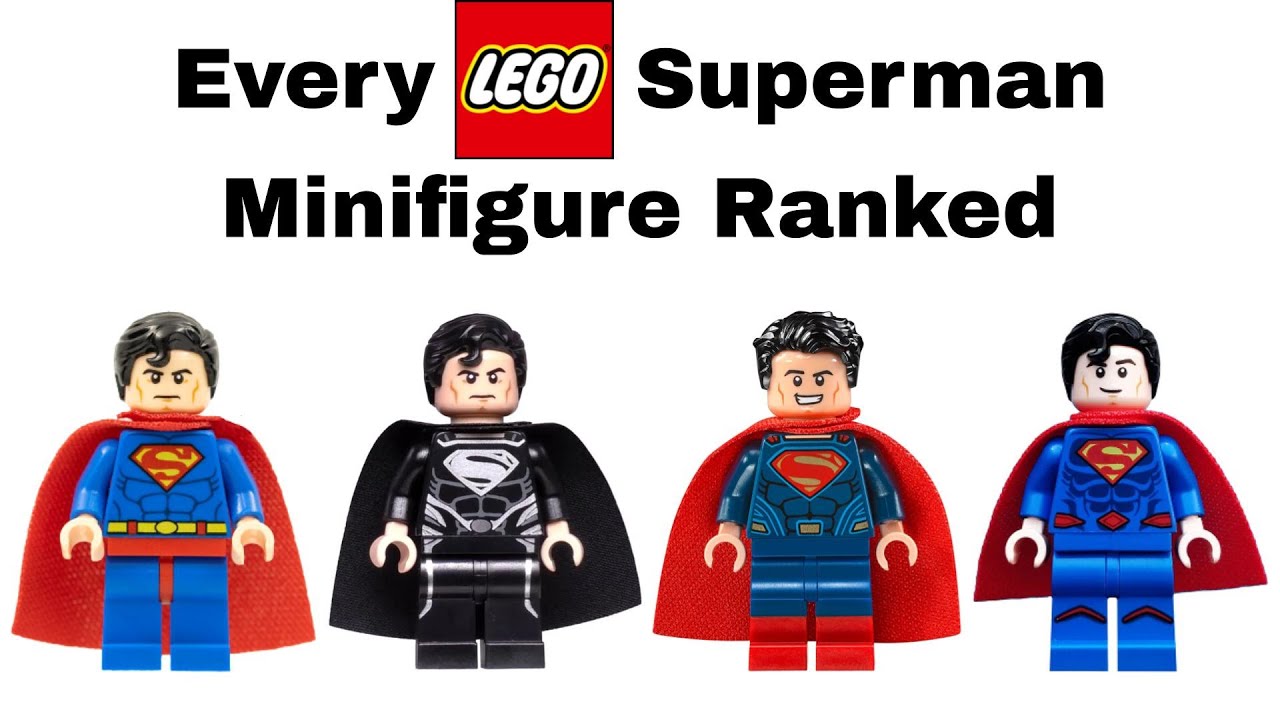 Every LEGO Superman Minifigure Ranked