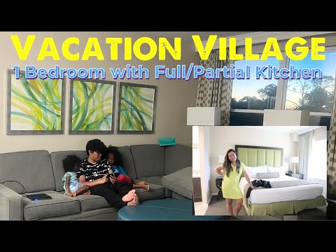 Vacation Village 1 Bedroom Suite with Full and Partial Kitchen