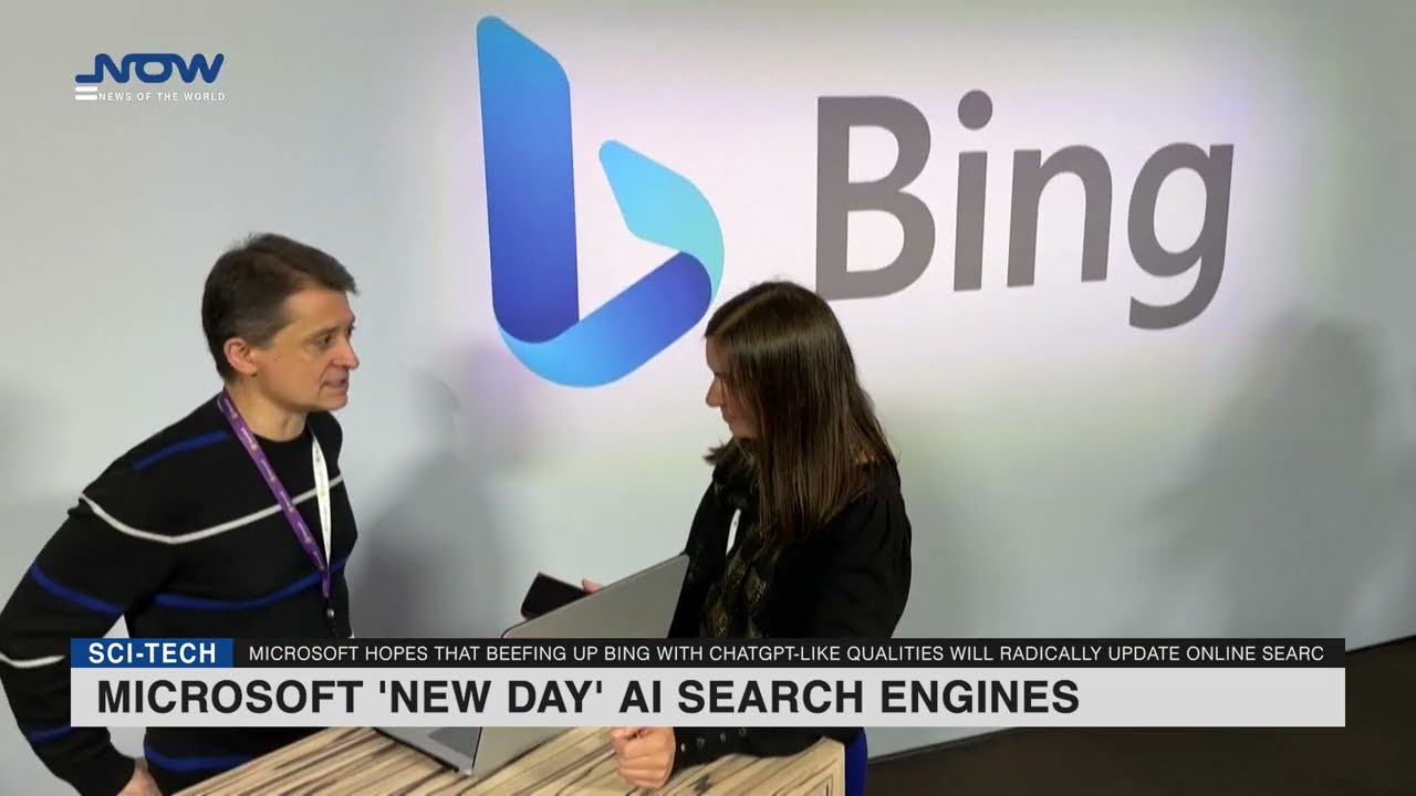 Microsoft sees 'new day'in war with Google over AI search engines
