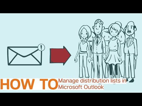 TipUp: Manage Distribution Lists in Outlook