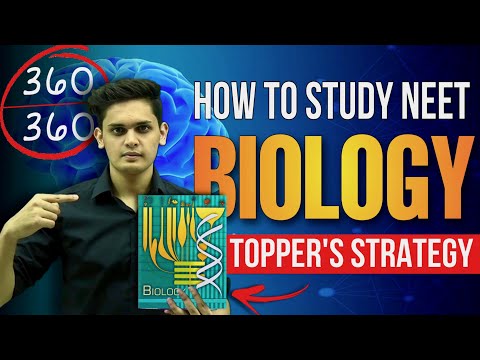 How to Study NEET Biology🔥| Score 360/360 in Biology| Prashant kirad|
