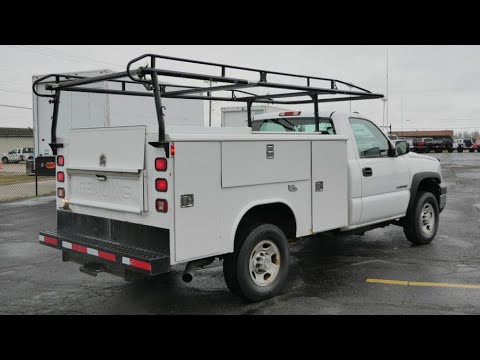 Reading Service Body! 2007 Chevrolet Silverado 2500 Classic Work Truck For Sale | CP16239AT