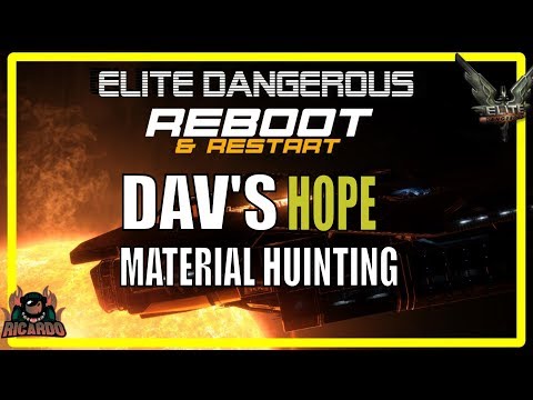 Elite Dangerous Dav's Hope Engineering Material Hunter