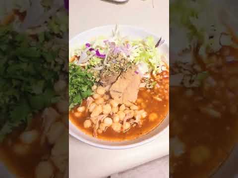 A MUST HAVE PORK POSOLE 🍲 || HUBBY'S AMAZING HOMEMADE MEXICAN FOOD!