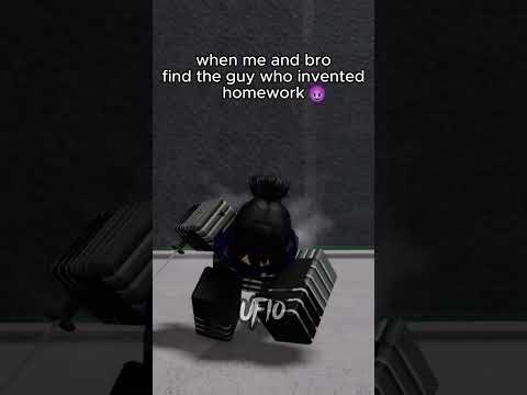 When we find the Guy who invented Homework in ROBLOX Saitama Battlegrounds