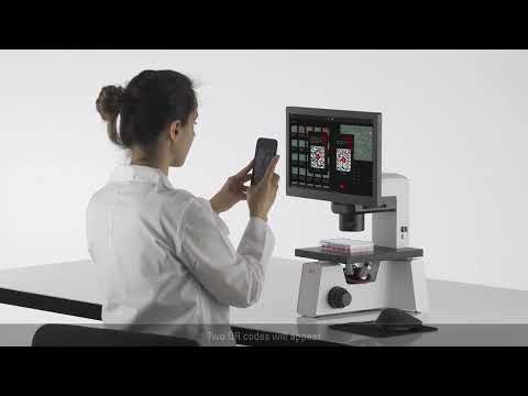 How to transfer images from the Mateo TL microscope to a smartphone