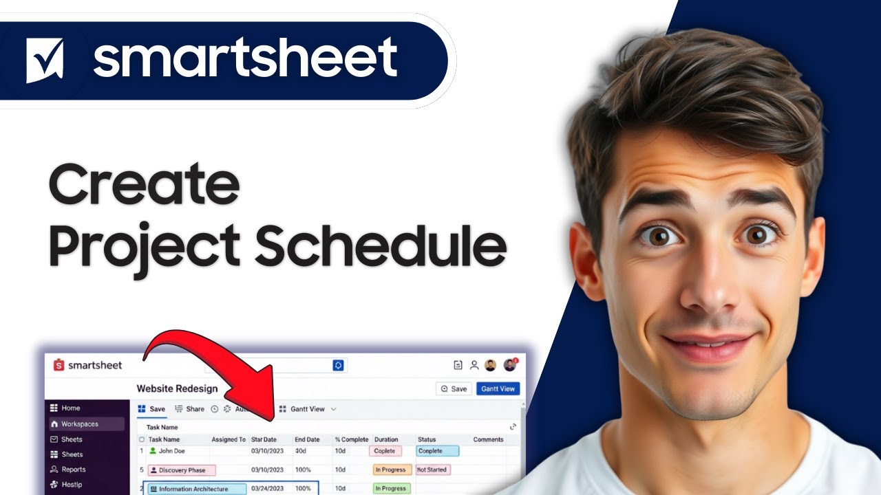 How to Create Project Schedule In Smartsheet (Easiest Way) (2026 Guide)