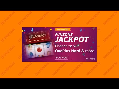 Amazon Funzone Jackpot Quiz Answers 25 September 2020 Win OnePlus Nord Fossil Watch Rs 5000