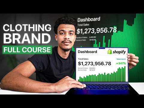 Full Updated Clothing Brand Course In 2025 (2+ Hour FREE Guide)