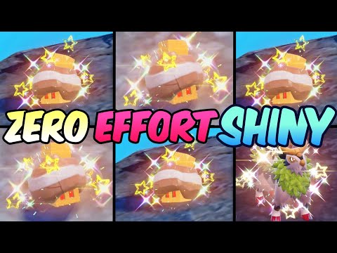 Get Shiny Nacli Family with ZERO EFFORT in Pokemon Scarlet Violet