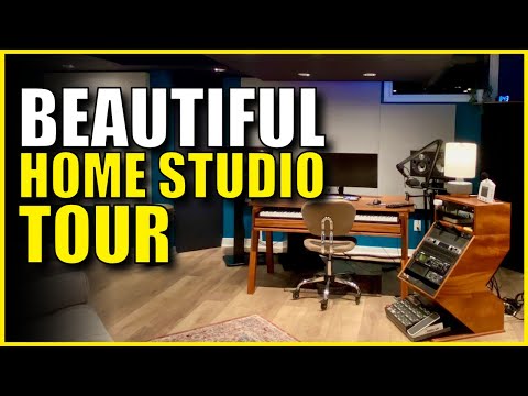 BEAUTIFUL Home Recording Studio Design with Matt Sutherland