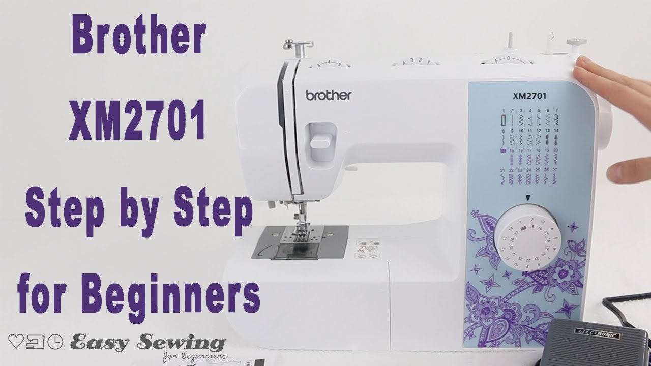How to Operate a Brother XM2701 Sewing Machine