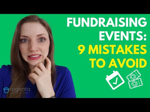 Nonprofit Fundraising Events: 9 Mistakes to Avoid