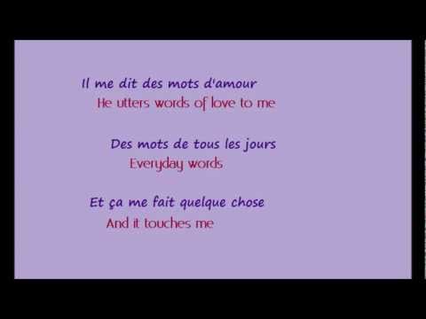 La Vie En Rose (w/ English-French lyrics)