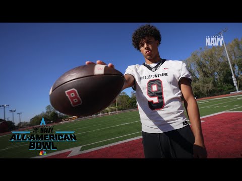 Navy All-American Dream: Quarterback Tavien St. Clair | Navy All-American Bowl 2025 | NBC Sports