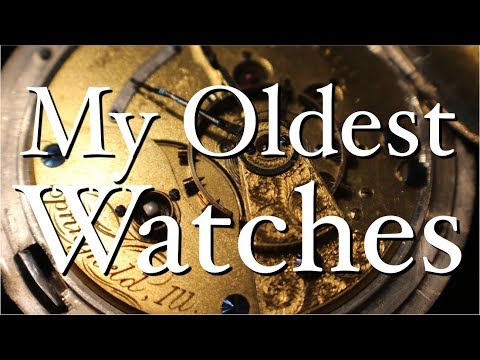 ASMR My Oldest Watches (soft-spoken show-and-tell, ticking, metal sounds)