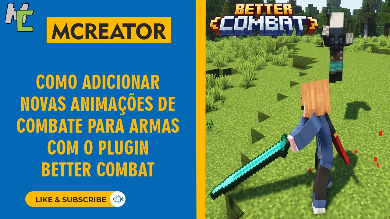 Mcreator: Better Combat Plugin ✸【2023.4】