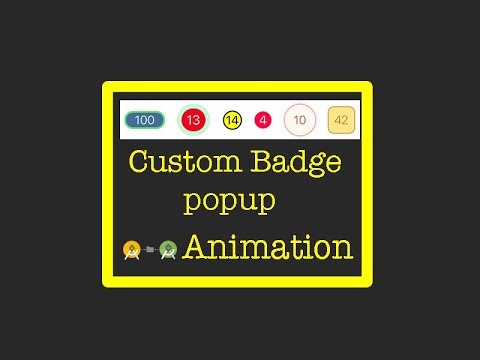 Notification Badge popup - Android Studio Tutorial