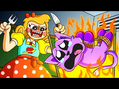 DARK ORIGIN of MISS DELIGHT... (Cartoon Animation)