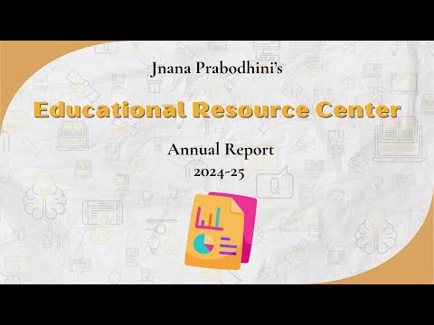Educational Resource Centre | Annual Report 2024-2025