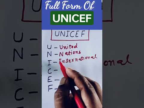 Full Form Of UNICEF || UNICEF Ka Full Form || #shorts #viral #upsc #ssc #trending #pw #ssccgl