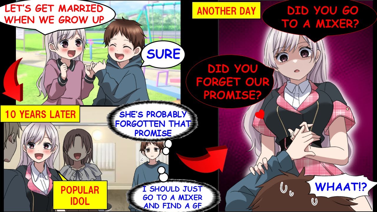 I Secretly Went to a Mixer Without Telling My Childhood Friend, and She Flipped Out[Manga Dub]RomCom