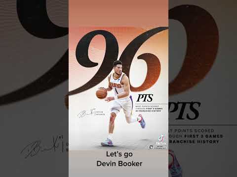 Devin Booker🐐 half 96 points💜🧡💜🧡💜🧡