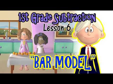 1st Grade Math - Bar Model - Word Problems - Lesson 6