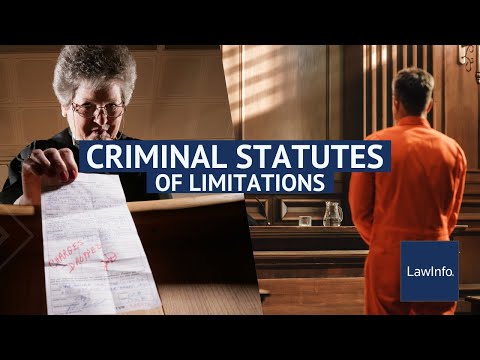 Criminal Statutes of Limitations | LawInfo